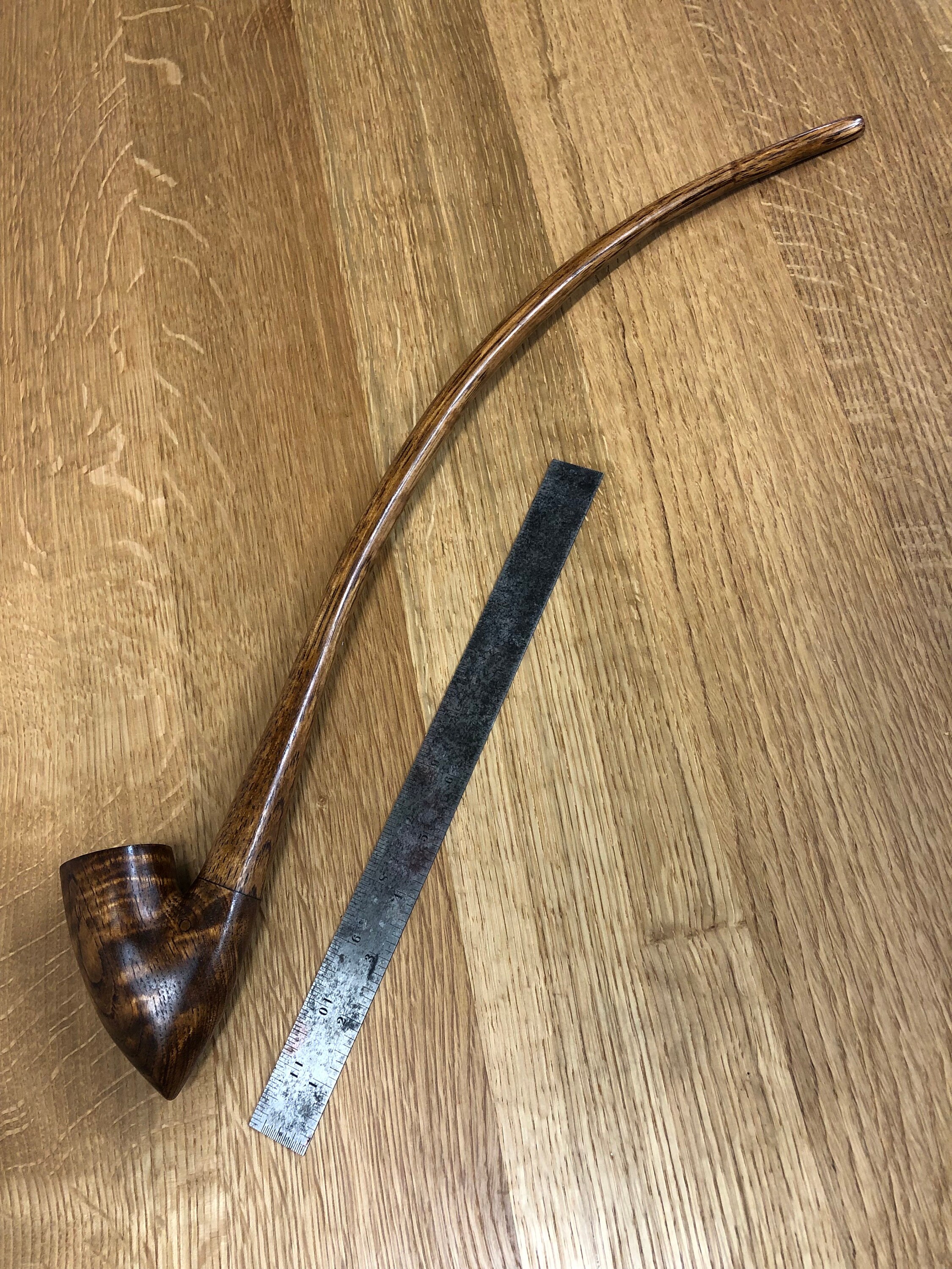 Glass Churchwarden Pipe