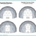 16 Ft Geodesic Dome Garden Trellis, Over 9 Ft High, Complete Kit - Etsy