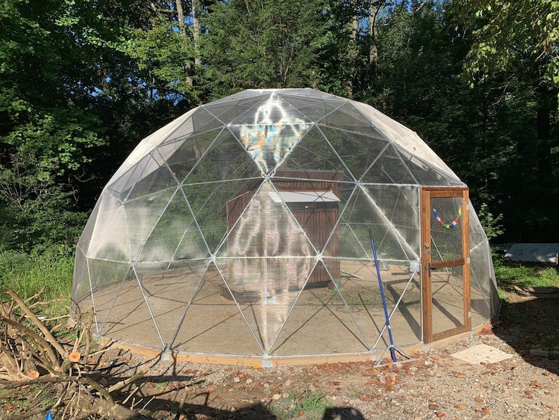 28 Ft Geodesic Dome Outdoor Aviary, Flight Cage, Animal Pen - Etsy