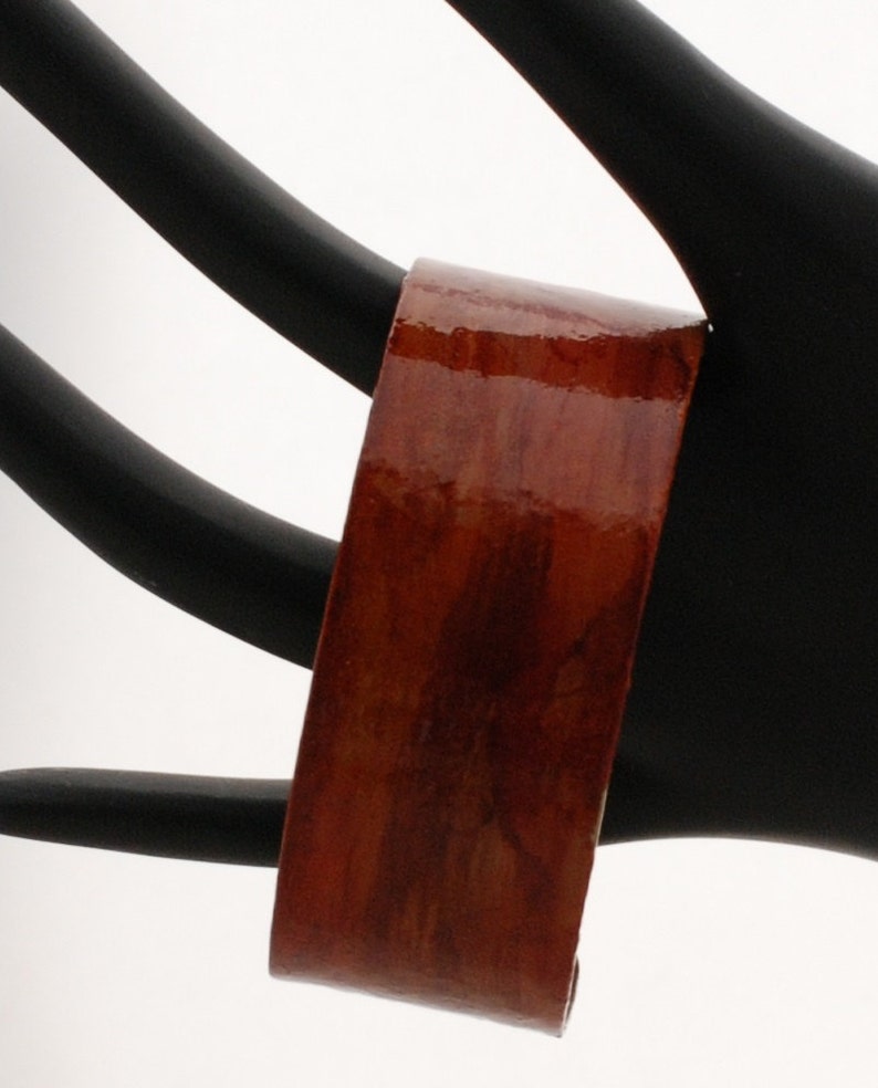 Sunset Orange Brass Bracelet - Etsy