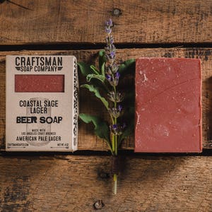 Beer Soap Gift Set, Four Bars. Vegan Palm-free Soap. 100% All-natural ...