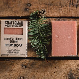 Beer Soap Gift Set, Four Bars. Vegan Palm-free Soap. 100% All-natural ...