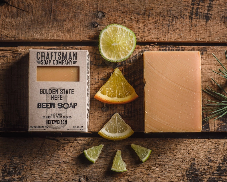 Beer Soap Gift Set, Four Bars. Vegan Palm-free Soap. 100% All-natural ...