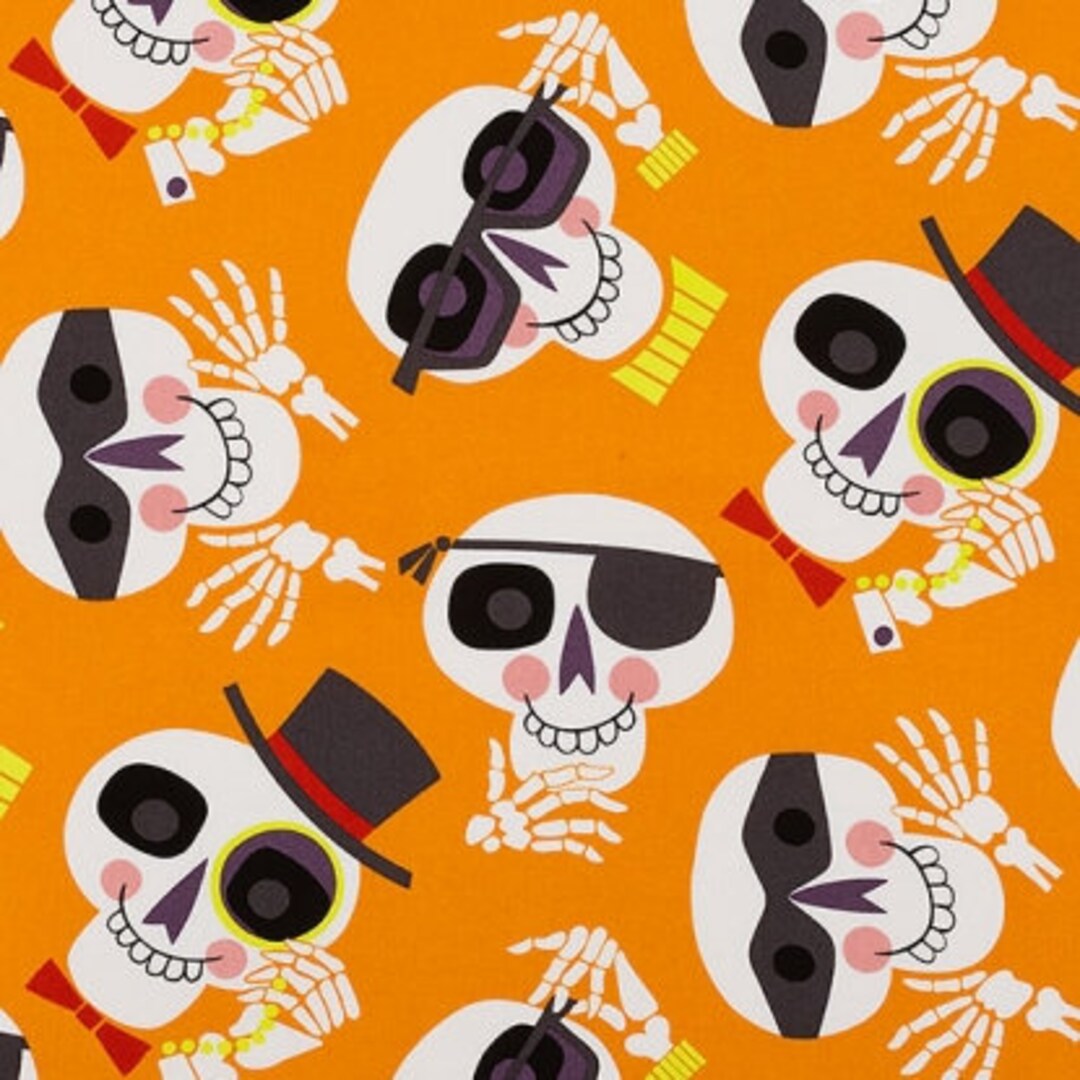 Alexander Henry - Bone-jour Orange - 8886 - Etsy