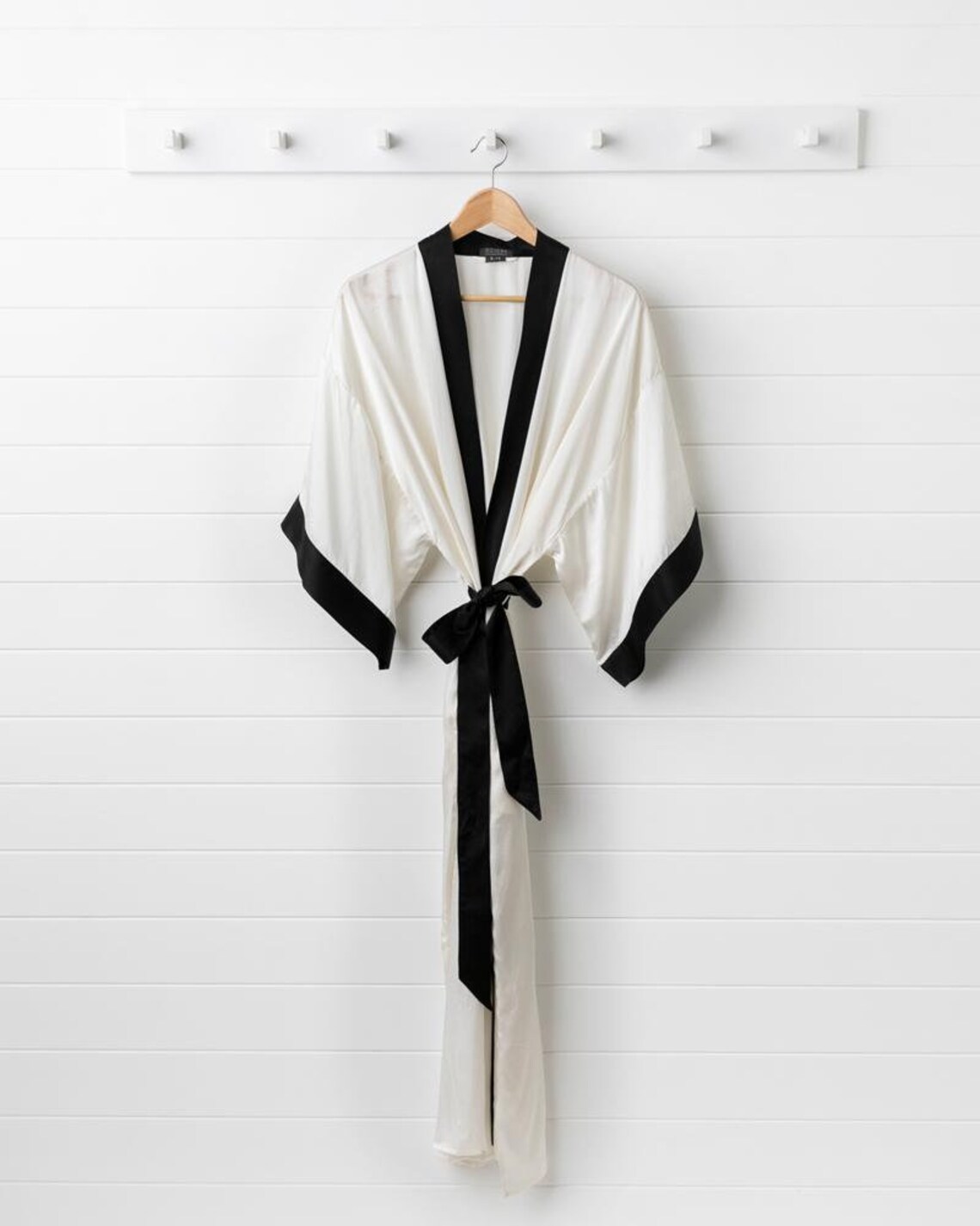 White Kimono Robe - Etsy