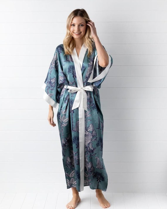 Sierra Jade Kimono Robe - Etsy