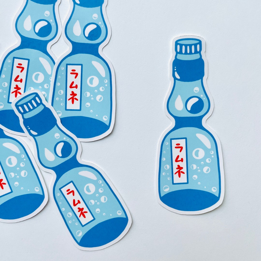 Ramune Japanese Drink Die-cut Sticker - Etsy