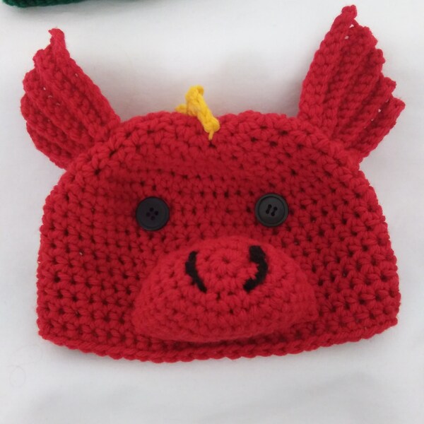 Baby Dragon Hat - Etsy