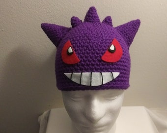 Gengar Beanie Hat - Etsy