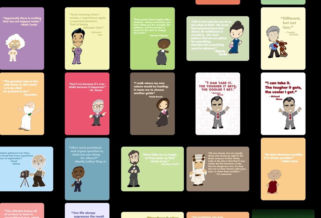 22 Historical Figures Chibi Style - Etsy