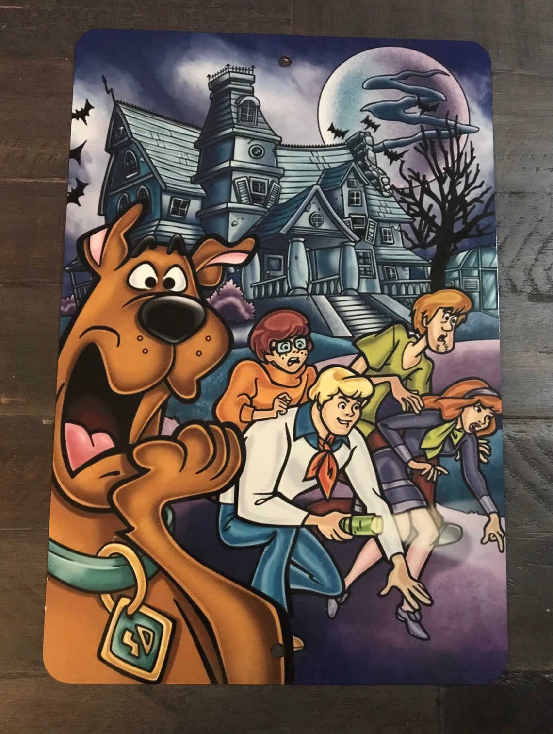 Scooby-doo Aluminum Metal Sign - Etsy UK