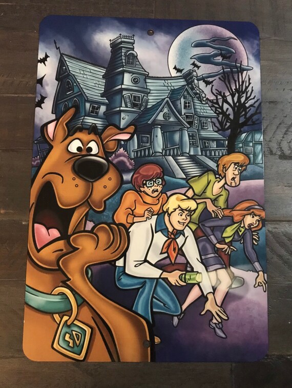 Scooby-doo Aluminum Metal Sign - Etsy UK