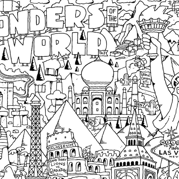 Wonders of the World - Etsy