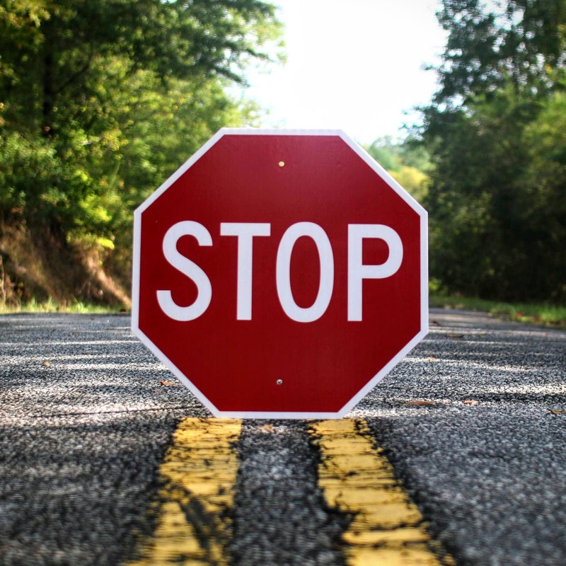 Large Stop Sign - Etsy