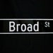 Broad Street Sign // Athens, GA // 6" X 24" UGA Metal Street Sign ...