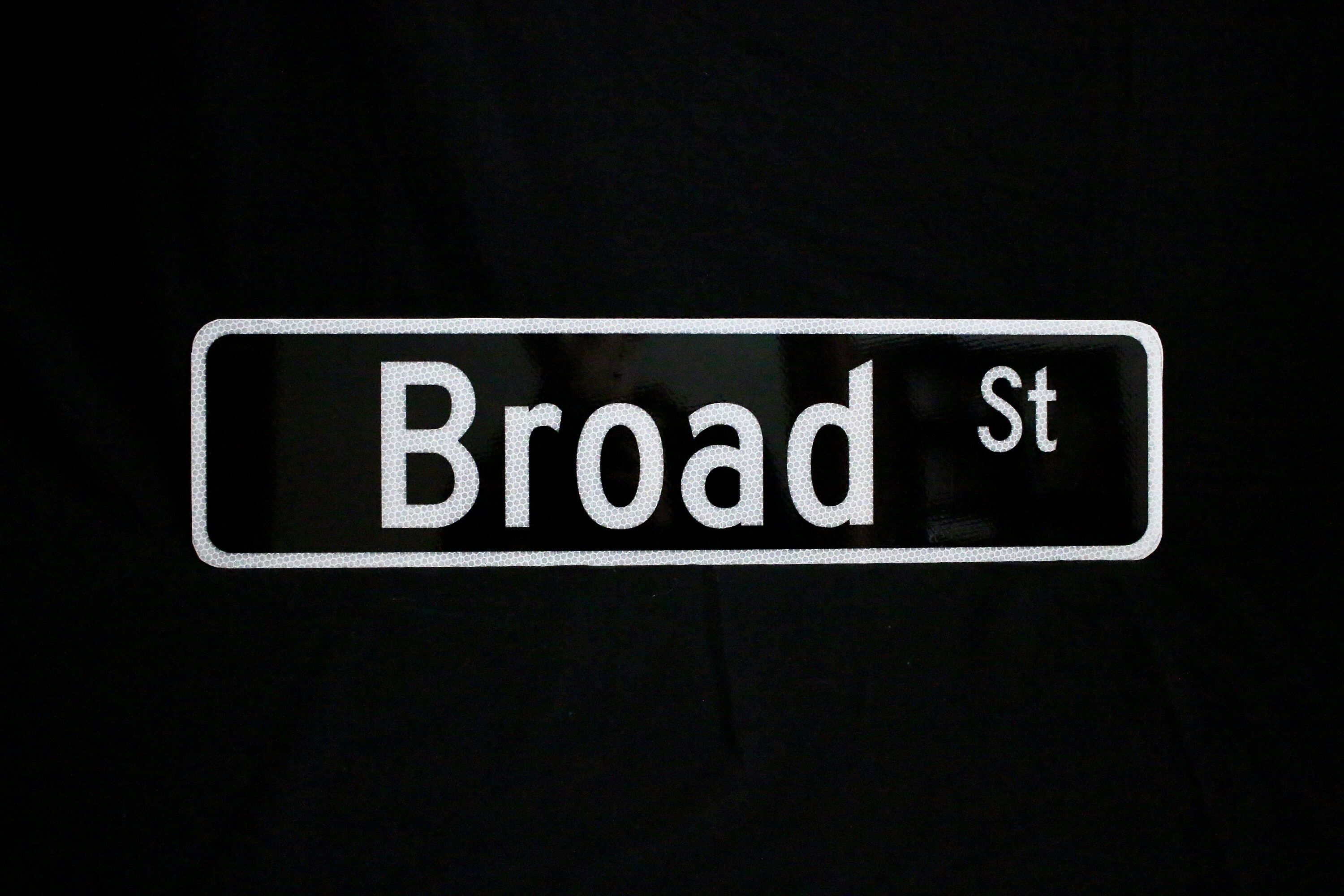 Broad Street Sign // Athens, GA // 6 x 24 UGA Metal Street Sign ...