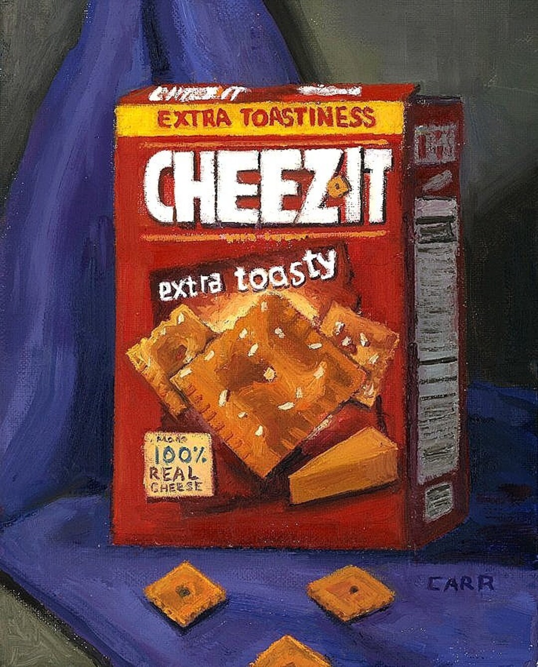 Cheez-it Extra Toasty - 8x10" Signed Print on Paper - Etsy