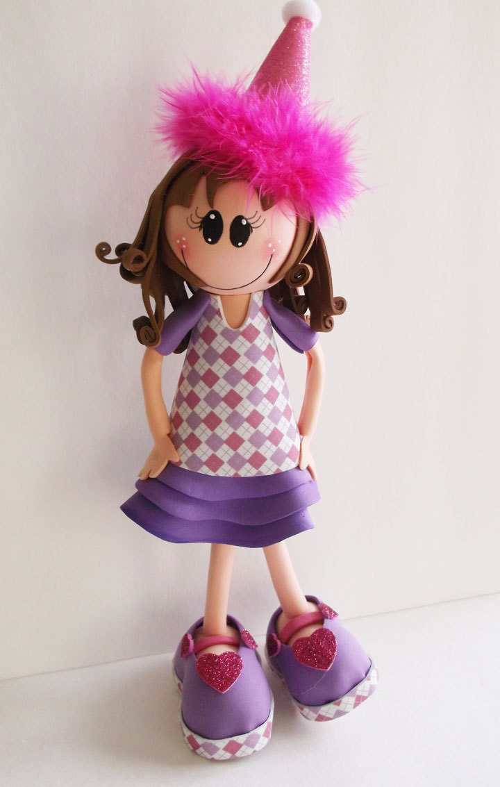 Pdf Tutorial Fofucha Party/birthday Girl Step by Step Instructions ...