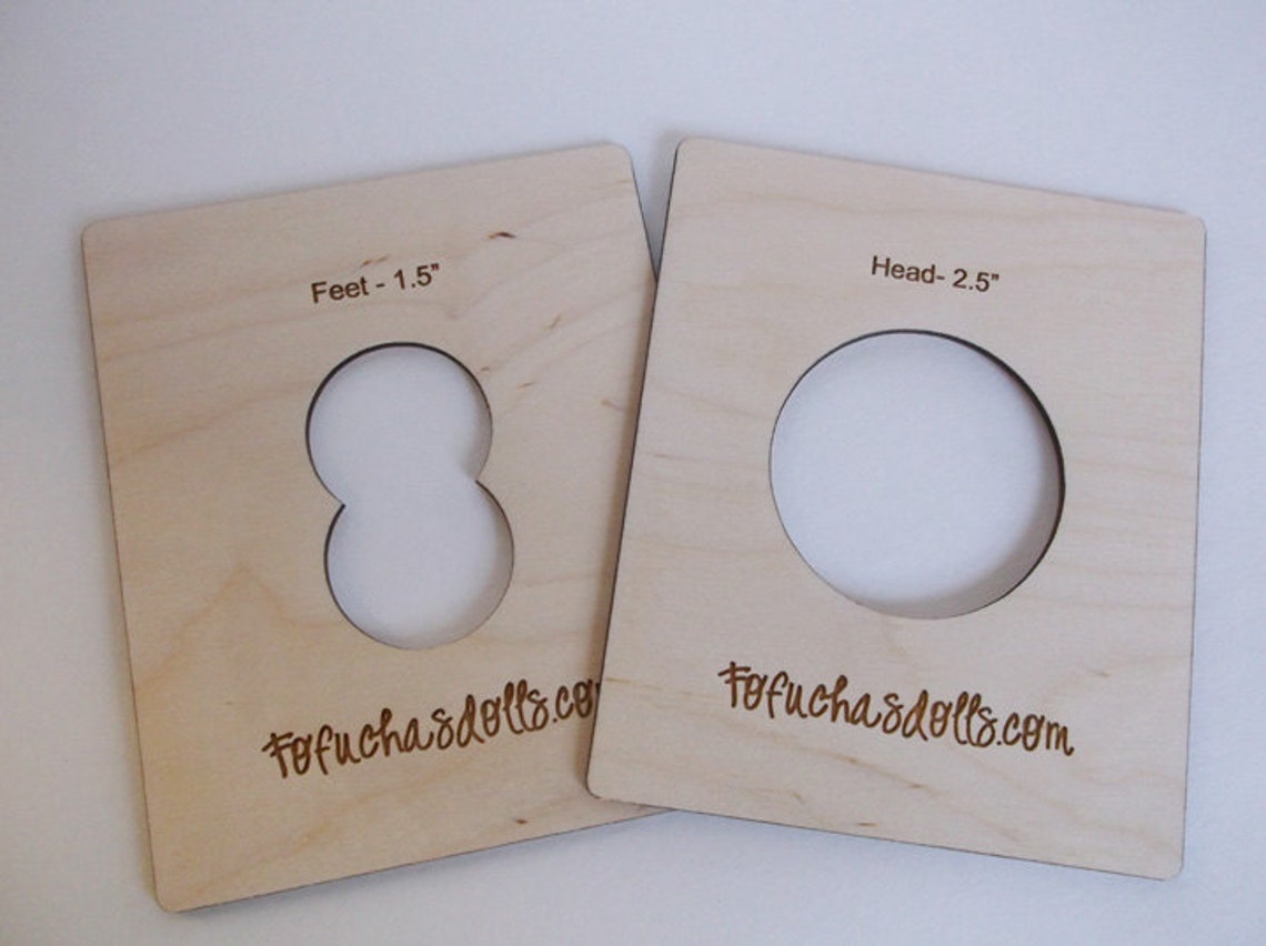 Fofucha Template Bundle 3D Foam Craft Goma Eva - Etsy