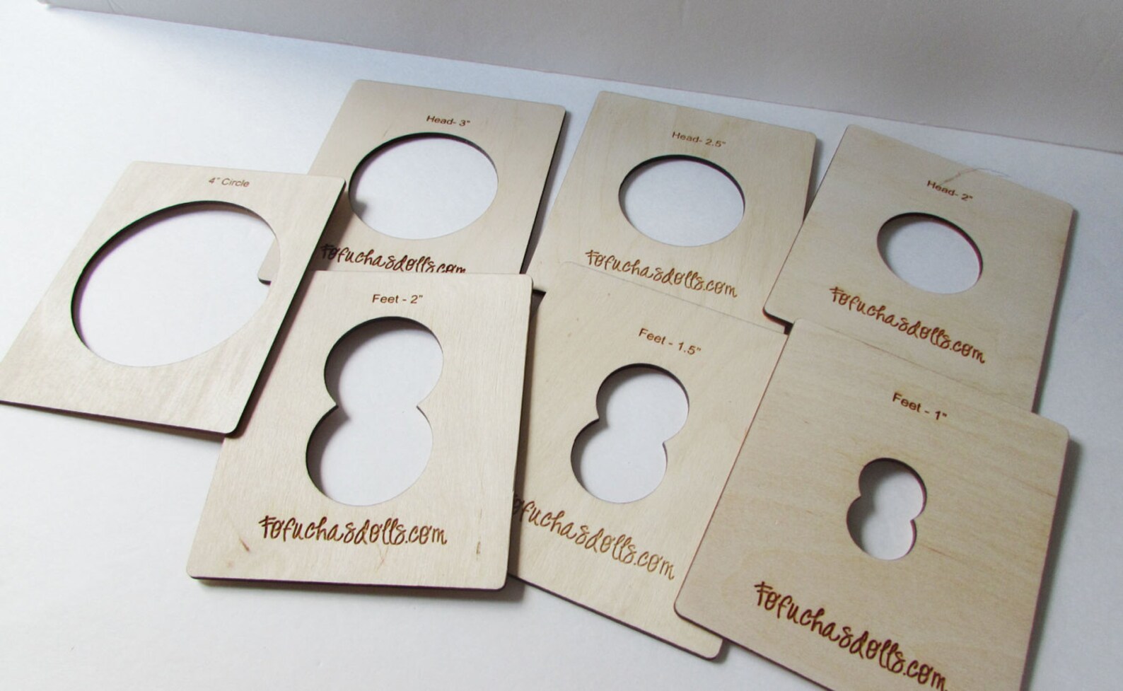 Fofucha Template Bundle 3D Foam Craft Goma Eva - Etsy