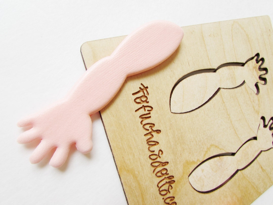Fofucha medium Arm Template 3D Foam Craft Goma Eva - Etsy