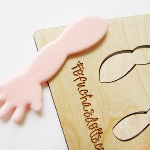 Fofucha medium Arm Template 3D Foam Craft Goma Eva - Etsy