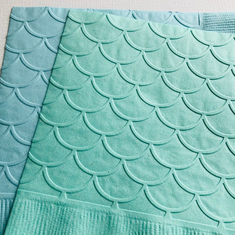 Mermaid Napkins - Etsy