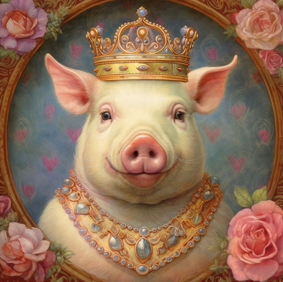 Collage Sheet: the Royal Kingdom-300 Dpi Digital Download Collage ...
