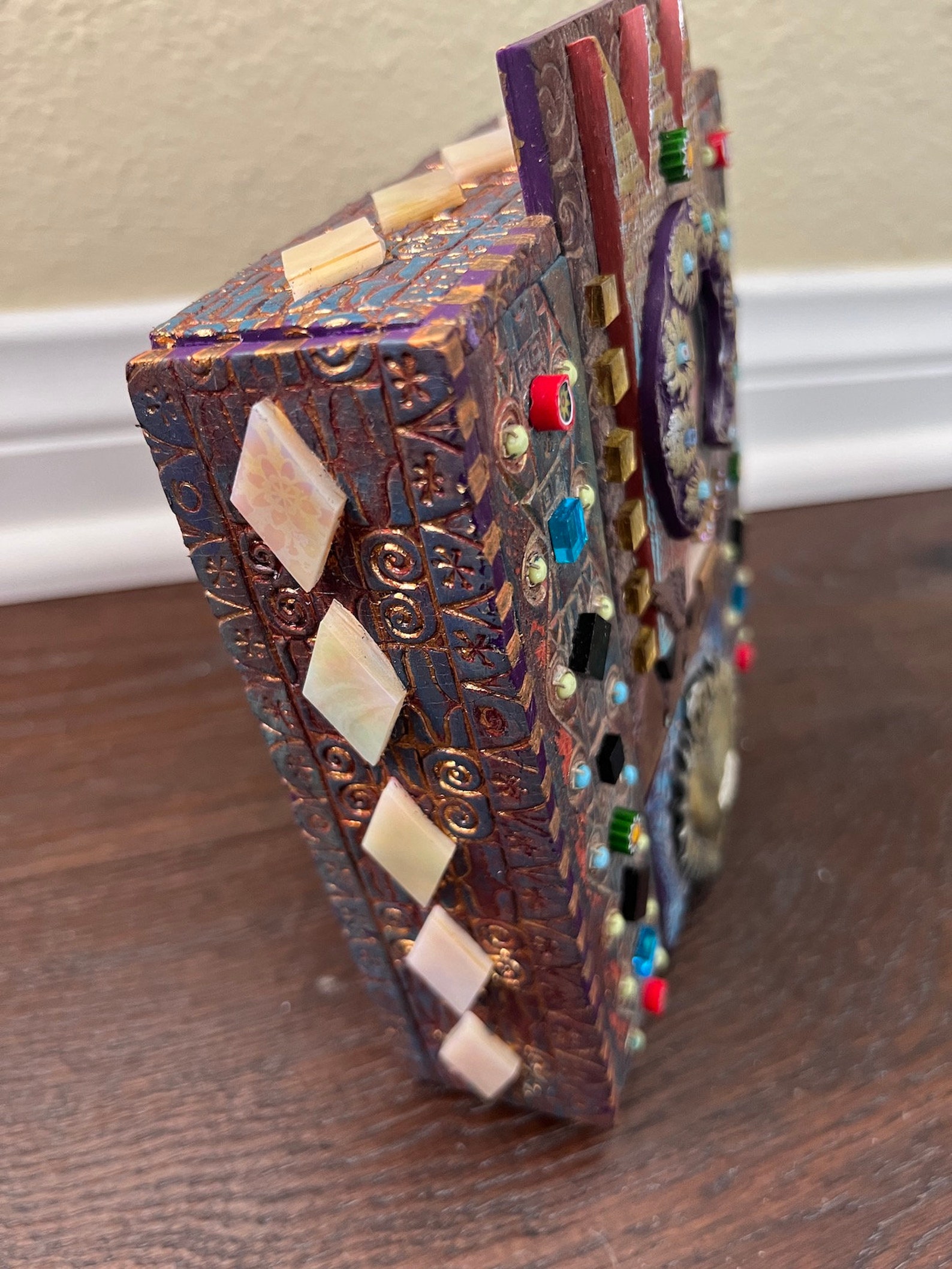 Mixed Media Polymer Clay Mosaic: "cherished Memories" - Etsy