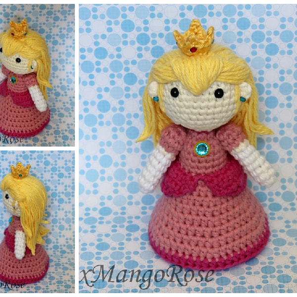 Princess Peach Crochet - Etsy