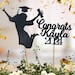 Congrats Graduation Centerpieces, Graduate Cut Outs, Party Gift, Custom ...