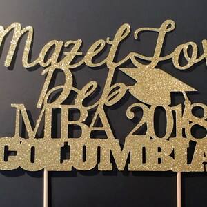 Mazel Tov Cake Topper, Congrats Cake Topper, Personalized Cake Topper ...