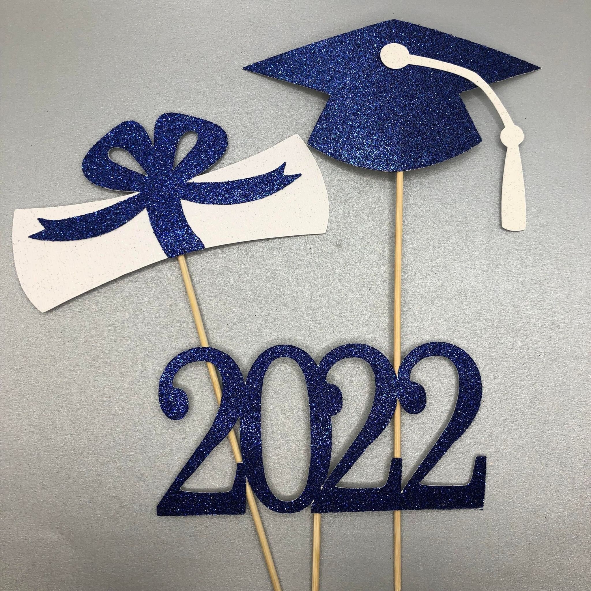 Graduation Centerpiece Sticks Graduation Decor Graduation | Etsy