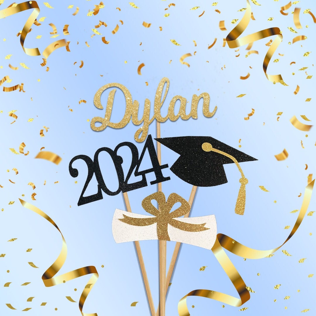 Graduation Centerpiece Sticks, Graduation Décor, Graduation Decorations ...