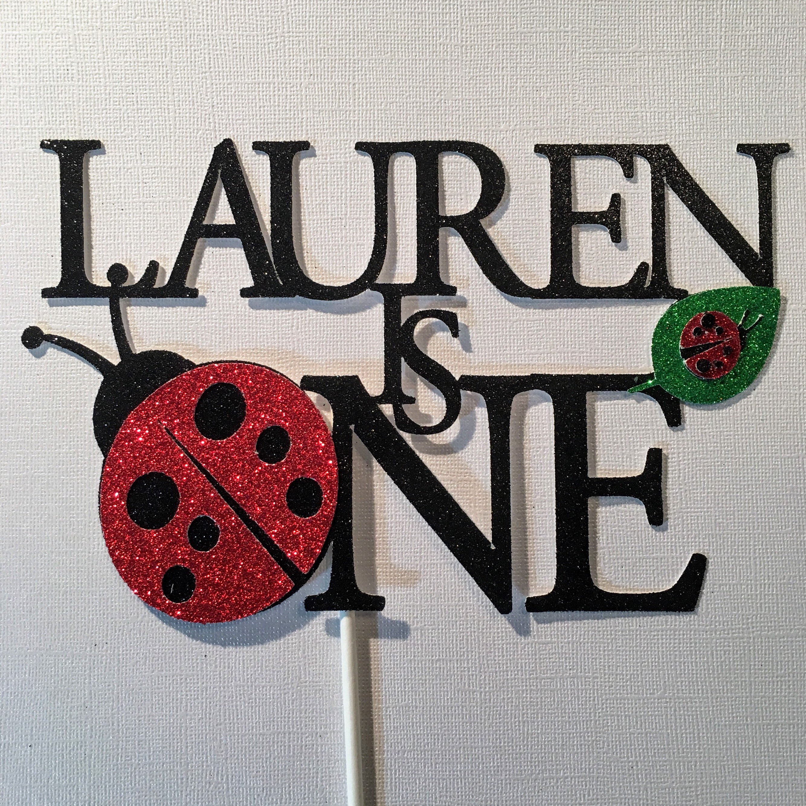 Ladybug Centerpieces For 1st Birthday