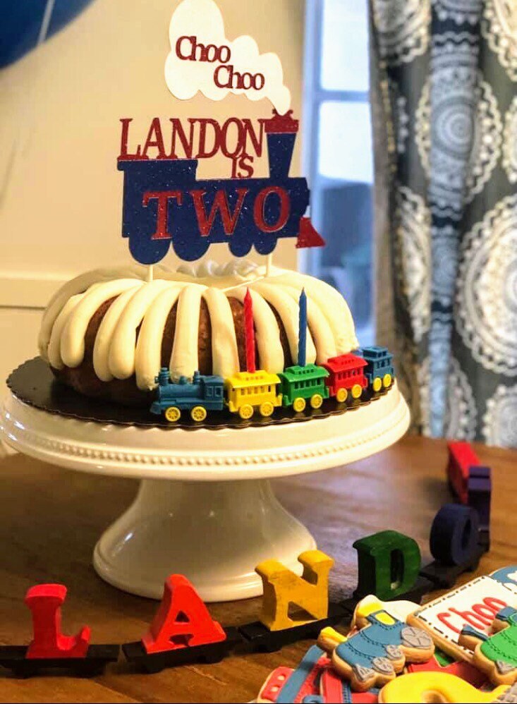 Train Cake Topper,train Birthday,train Birthday Party,choo Choo,train ...