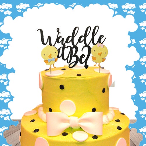 Waddle It Be Banner Gender Reveal Party Shower Decor Baby - Etsy Australia
