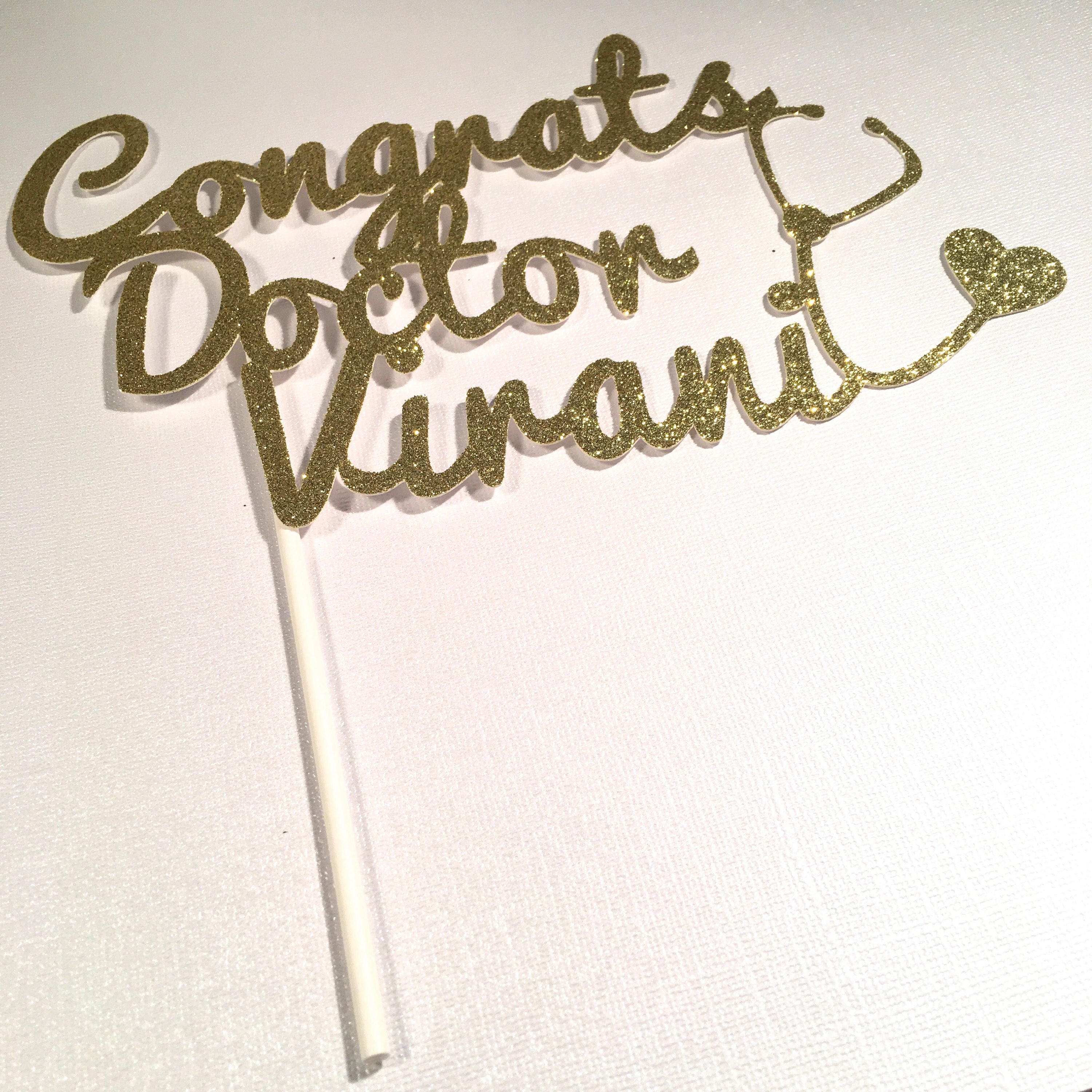 Doctor Graduation Cake Topper Graduation Cake Topper Medical | Etsy