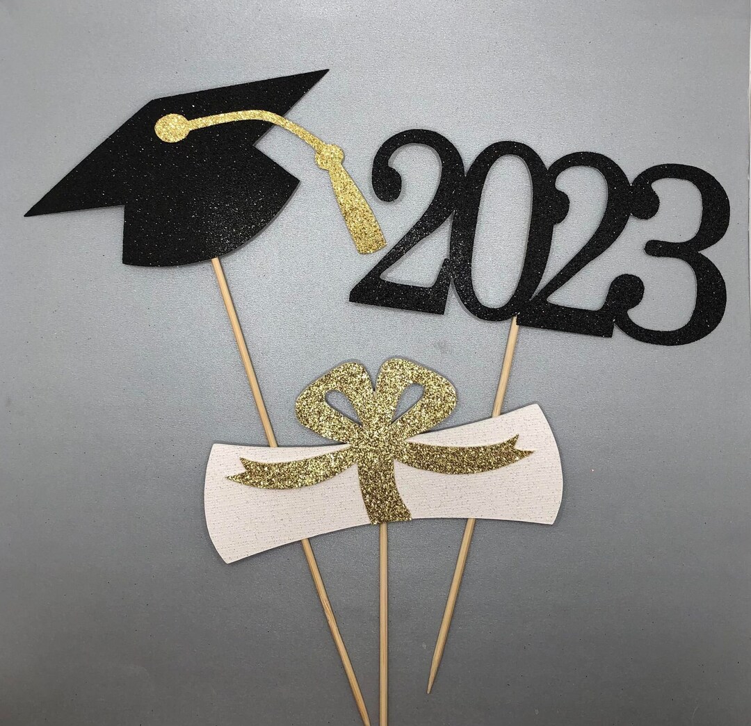 Graduation Centerpiece Sticks, Graduation Decor, Graduation Decorations ...
