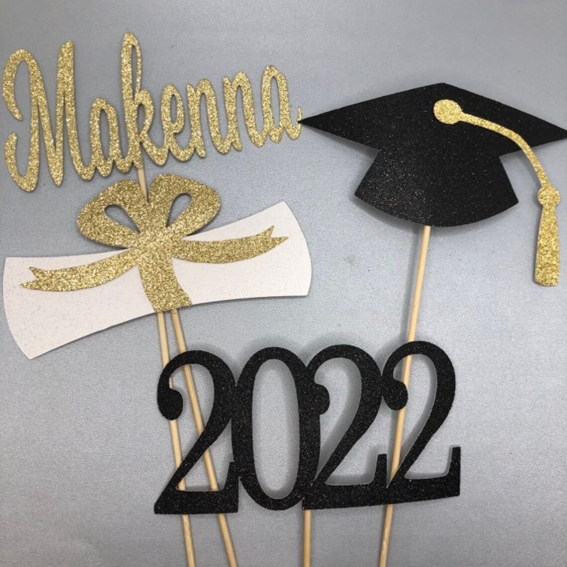 Graduation Centerpiece Sticks Graduation Decor Graduation - Etsy