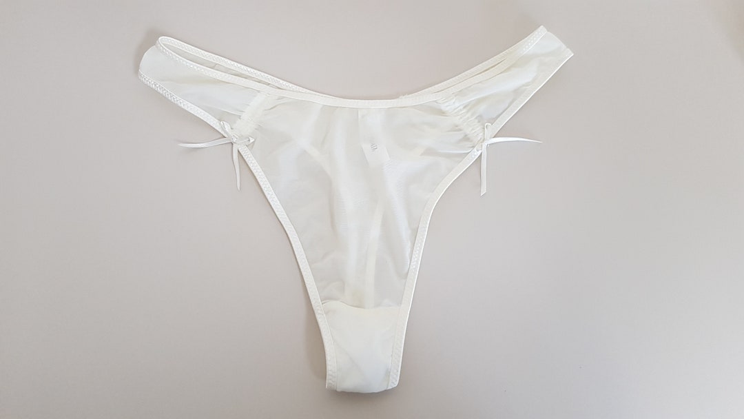 Ivory Semi-sheer String Passionata by Chantelle Minimalist - Etsy