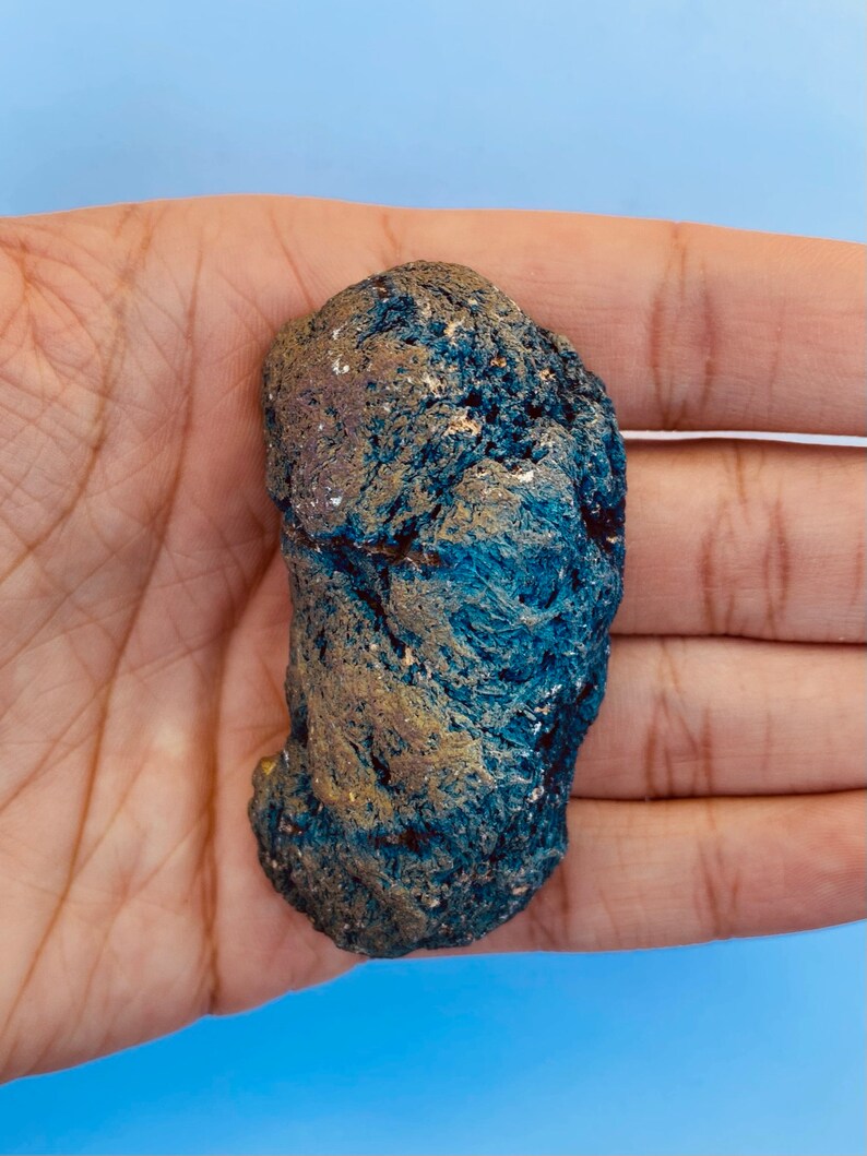 Large Colorful Rainbow Stone Titanium Geode Stone Designer - Etsy