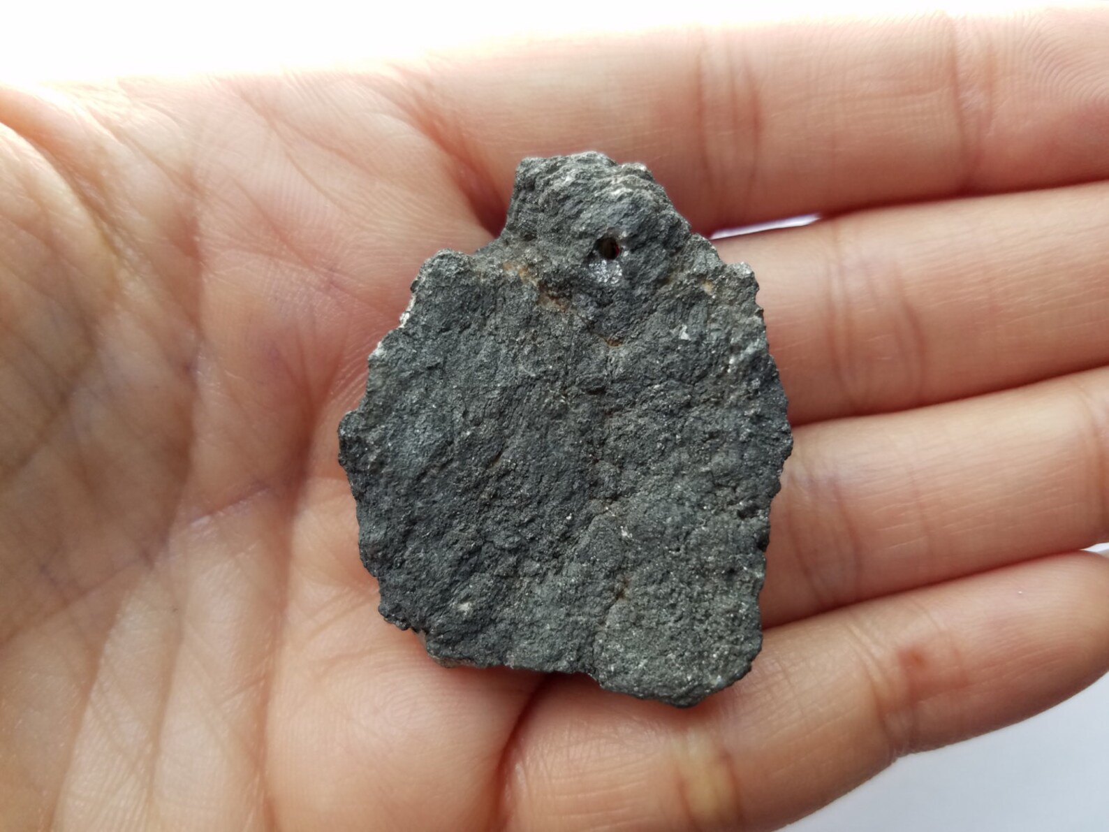 Silver Geode Titanium Pendant OOAK Pendant Unique Geode - Etsy