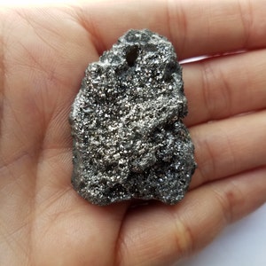 Silver Geode, Titanium Pendant, OOAK Pendant, Unique Geode Specimen ...