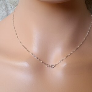 Solid Sterling Silver Necklace Chain, 18 Inch Silver Necklace, Silver ...