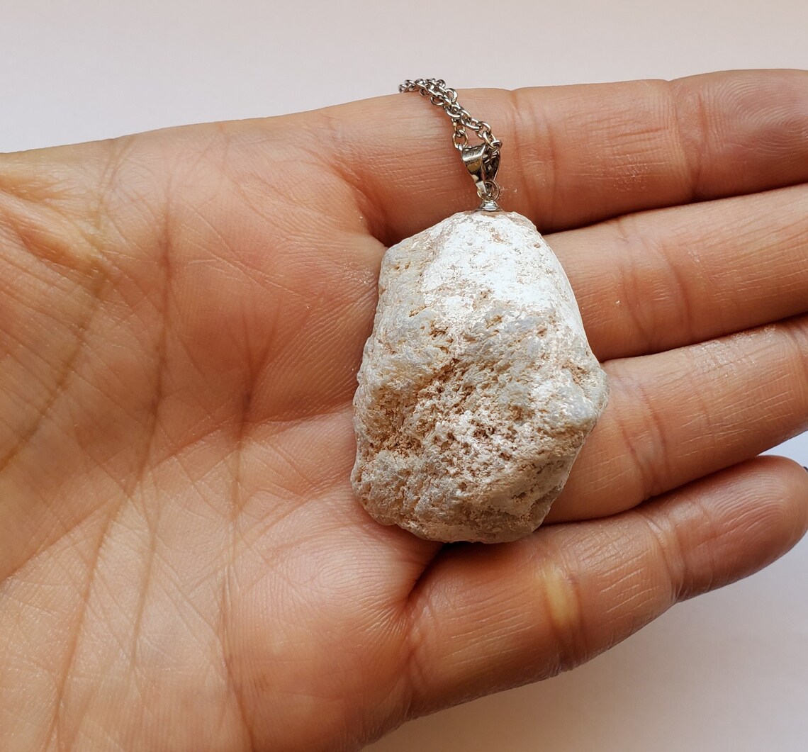 Geode Pendant Opal Druzy Geode White Raw Opal Druzy - Etsy