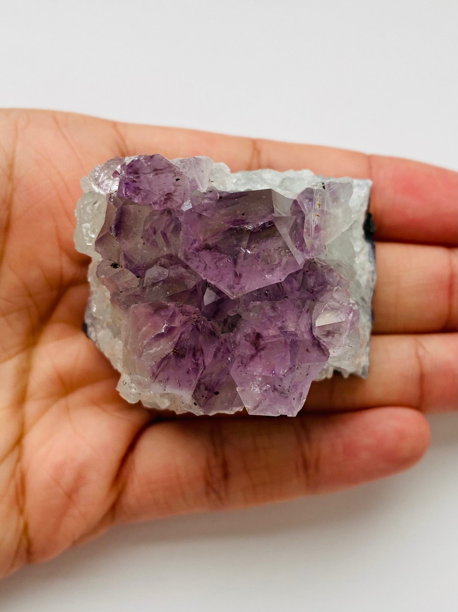 Large Raw Amethyst Crystal Cluster Stone One of a Kind | Etsy