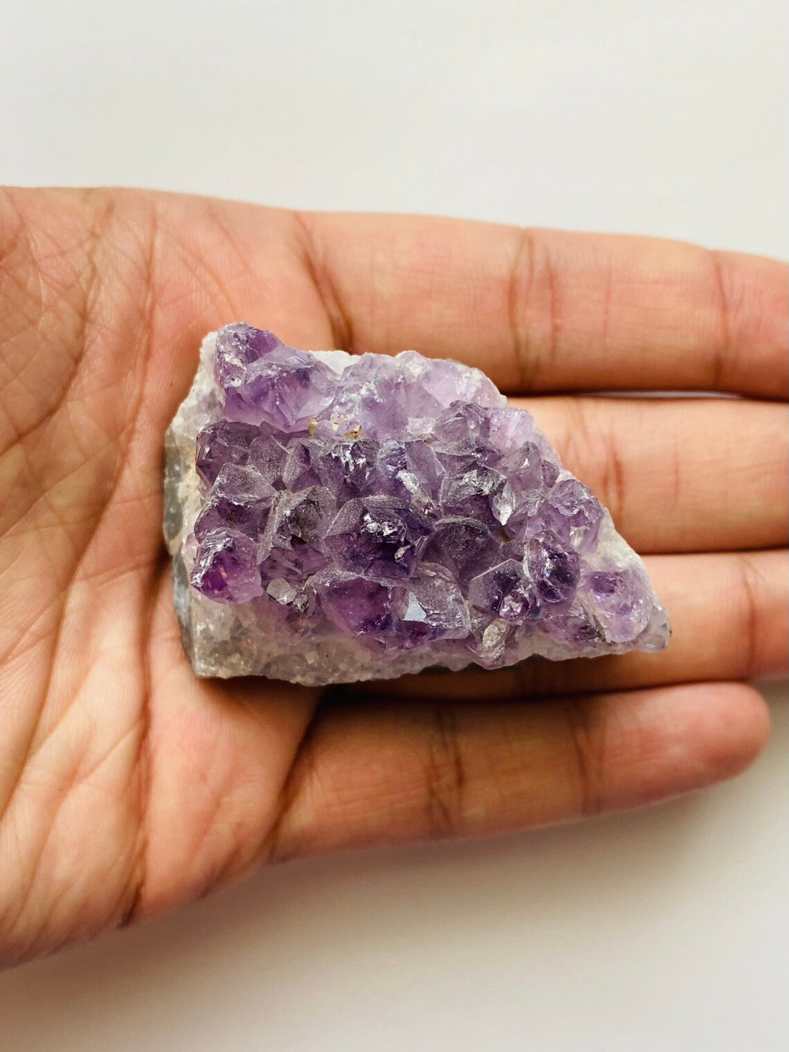Große rohe Amethyst Kristall Cluster Stein ein von einer Art - Etsy.de