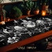 Pagan Witch Celestial Moon Stars PU Leather Desk Mat Cute, Dark ...