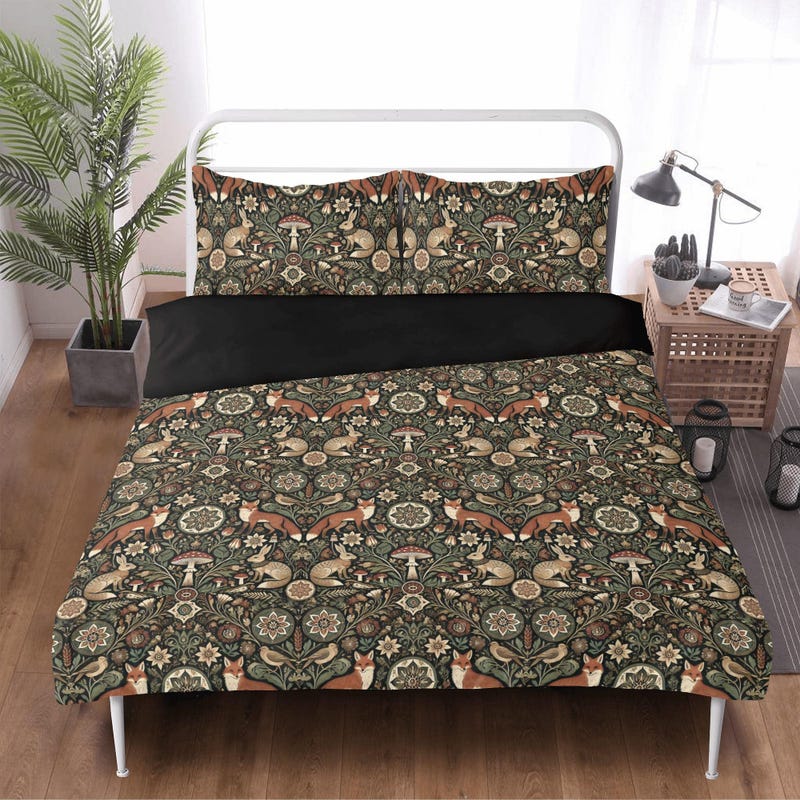 Fox Bedding - Etsy